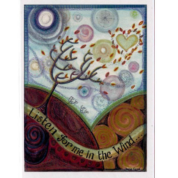 PAGAN WICCAN GREETING CARD Listen for Me BIRTHDAY GODDESS JAINE ROSE ...
